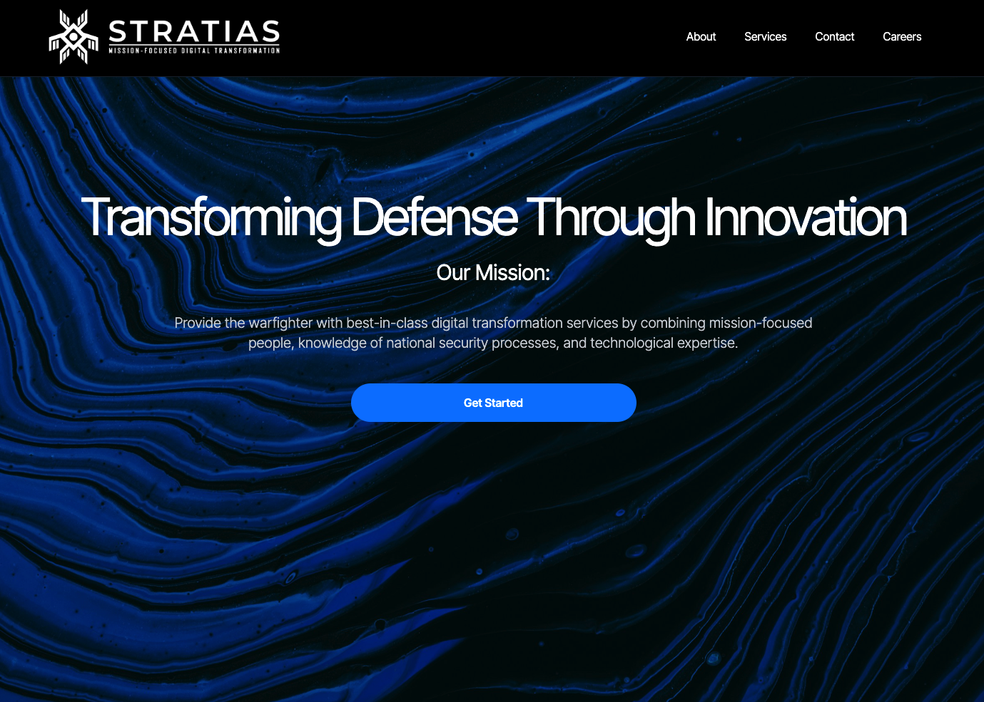 Stratias LLC | Digital Transformation for the Warfighter